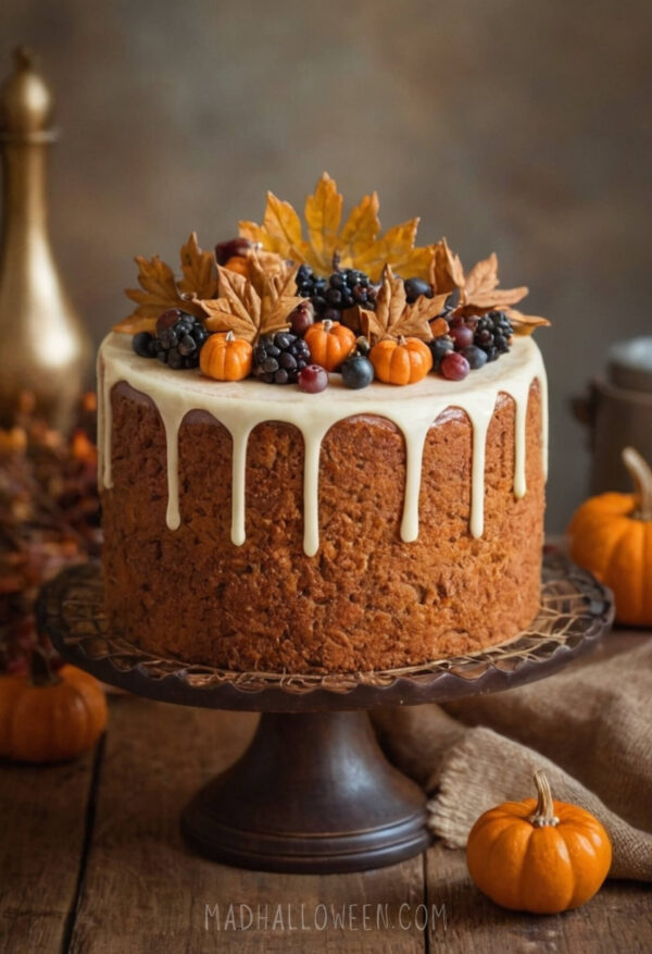 Fall Cake Decorating Ideas for Autumn - Mad Halloween